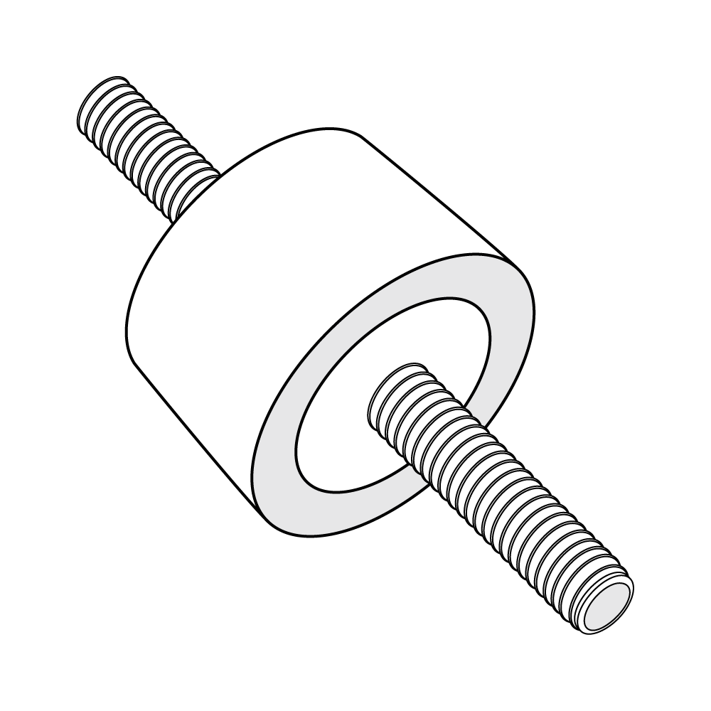 Male/Male Mounts — Spaenaur - Fasteners Right Now