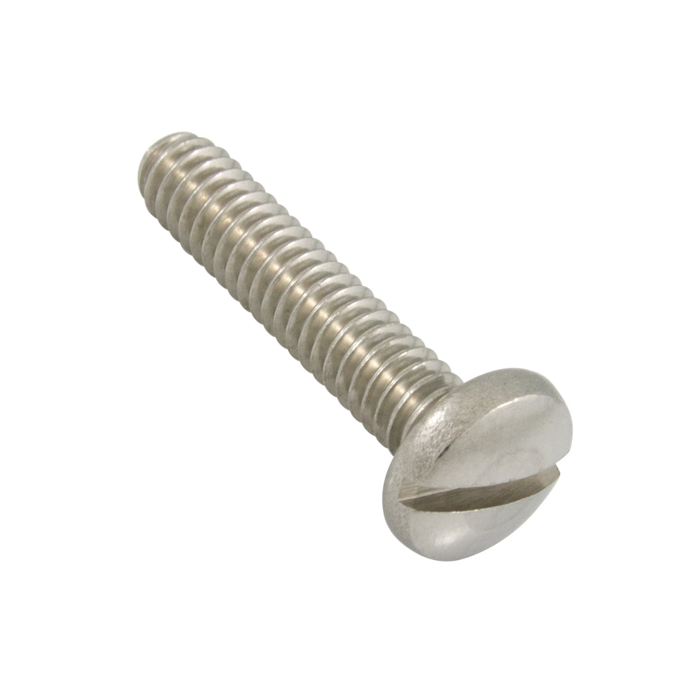 Machine Screw Binding Slot Head #10 - 32 x 1" 18-8 Stainless Steel ANS ...