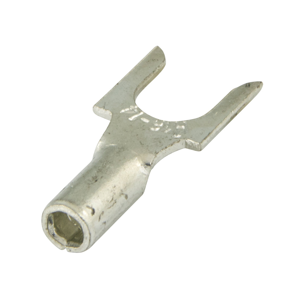 Spade tongue Terminal,Non-Insulated Wire Size 22-18 GA., Hole DIA 9/64 ...